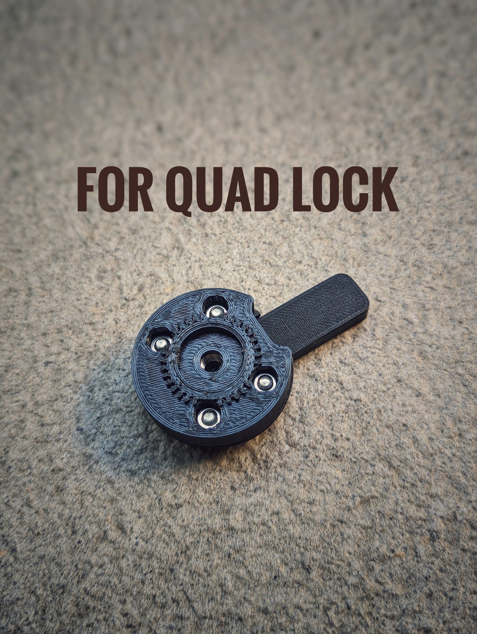 Garmin to Quad Lock / Peak Design / Mous Intralock adapter – OCH Parts